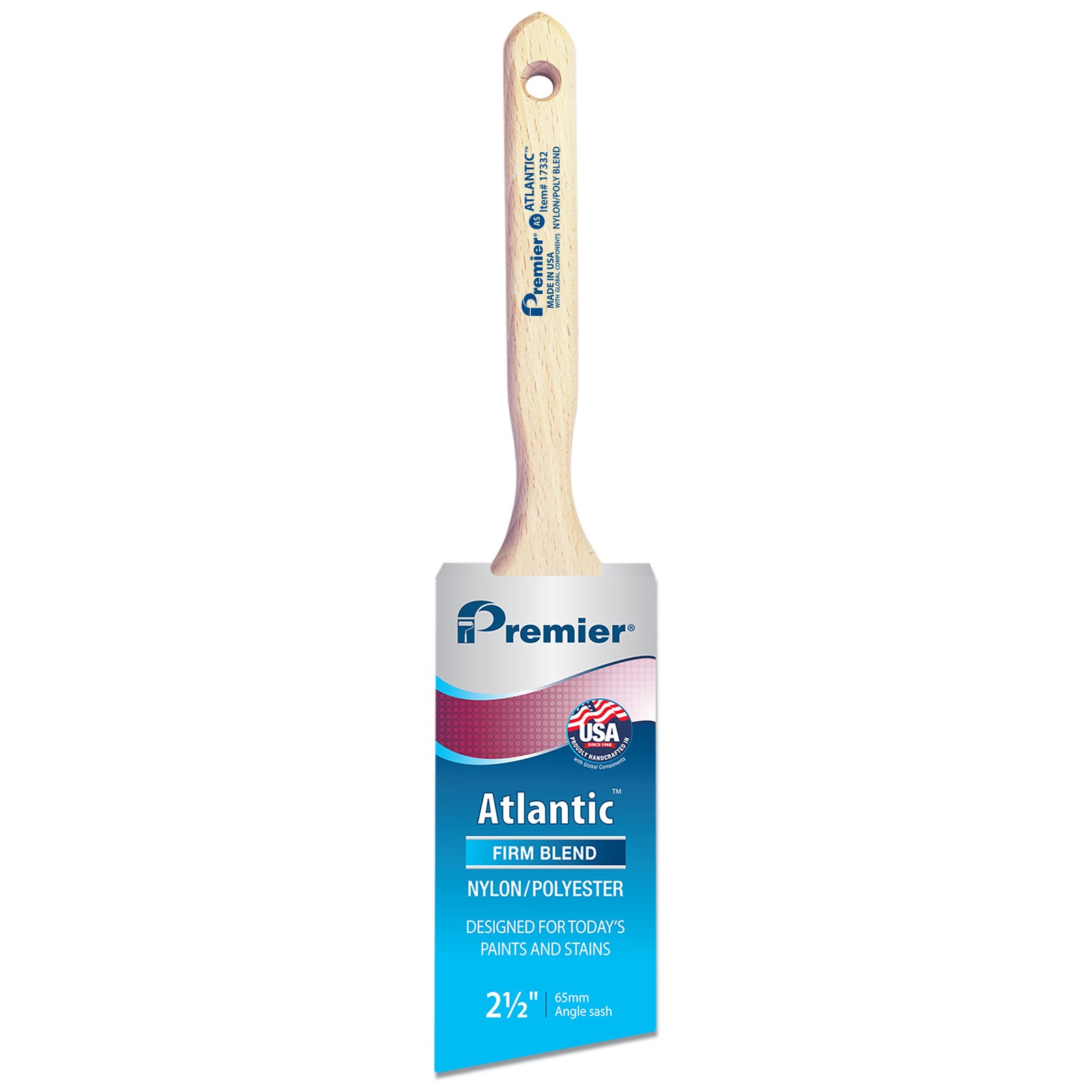 Premier Atlantic Angle Sash Paint Brush - JMP Wood