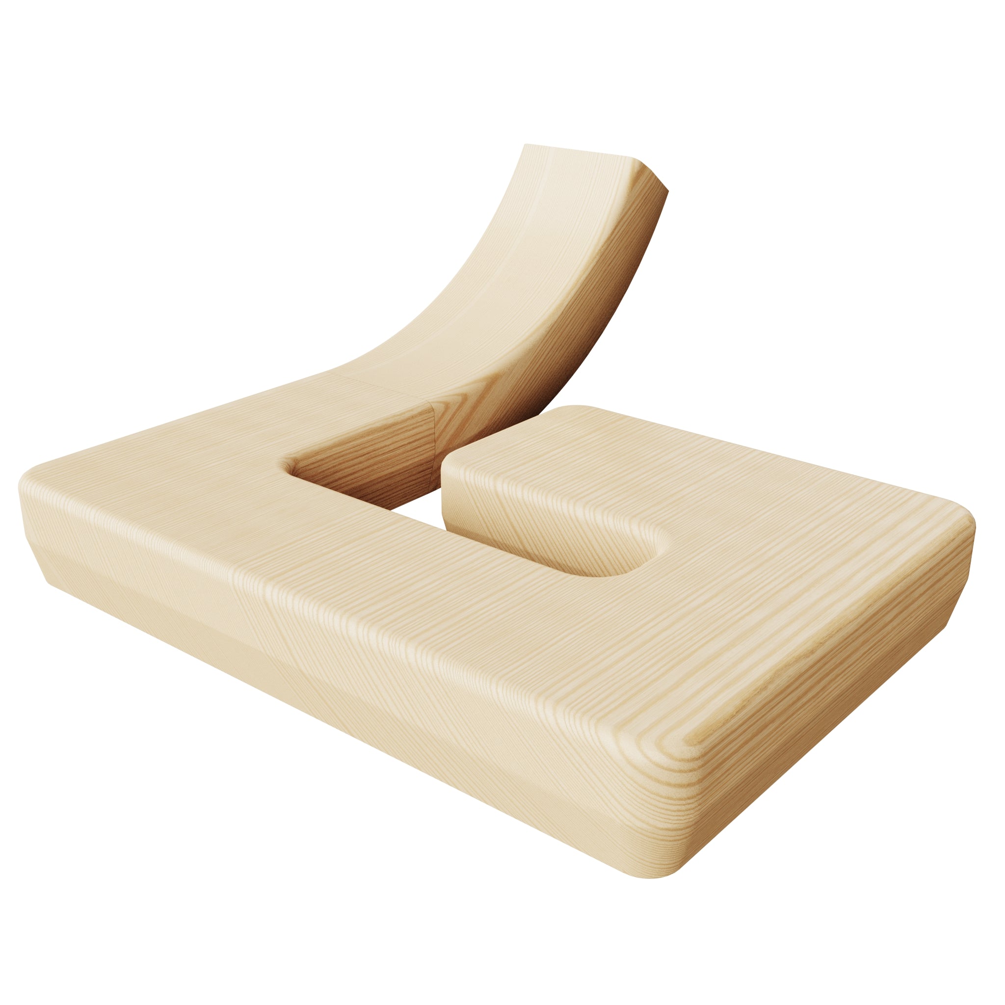 Fitting M4435SQ - Squared Volute (Right Hand) - JMP Wood