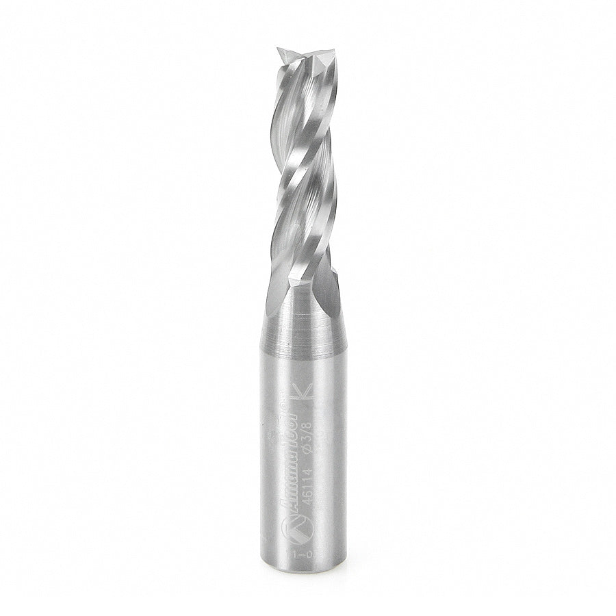 Amana Tool Solid Carbide Spiral 3 Flute Plunge CNC Router Bits - JMP Wood