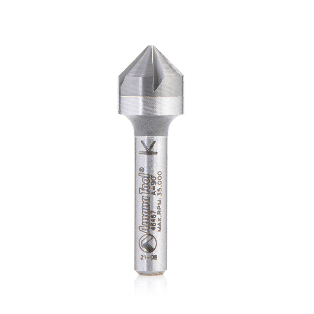 Amana Tool Solid Carbide Countersink Router Bits for Composite Materia ...