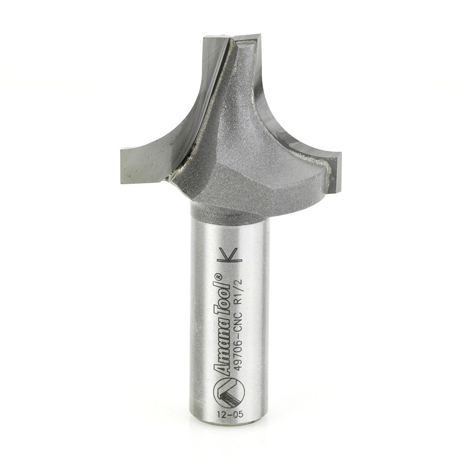 Amana Tool Plunge Round Over CNC Router Bits - JMP Wood
