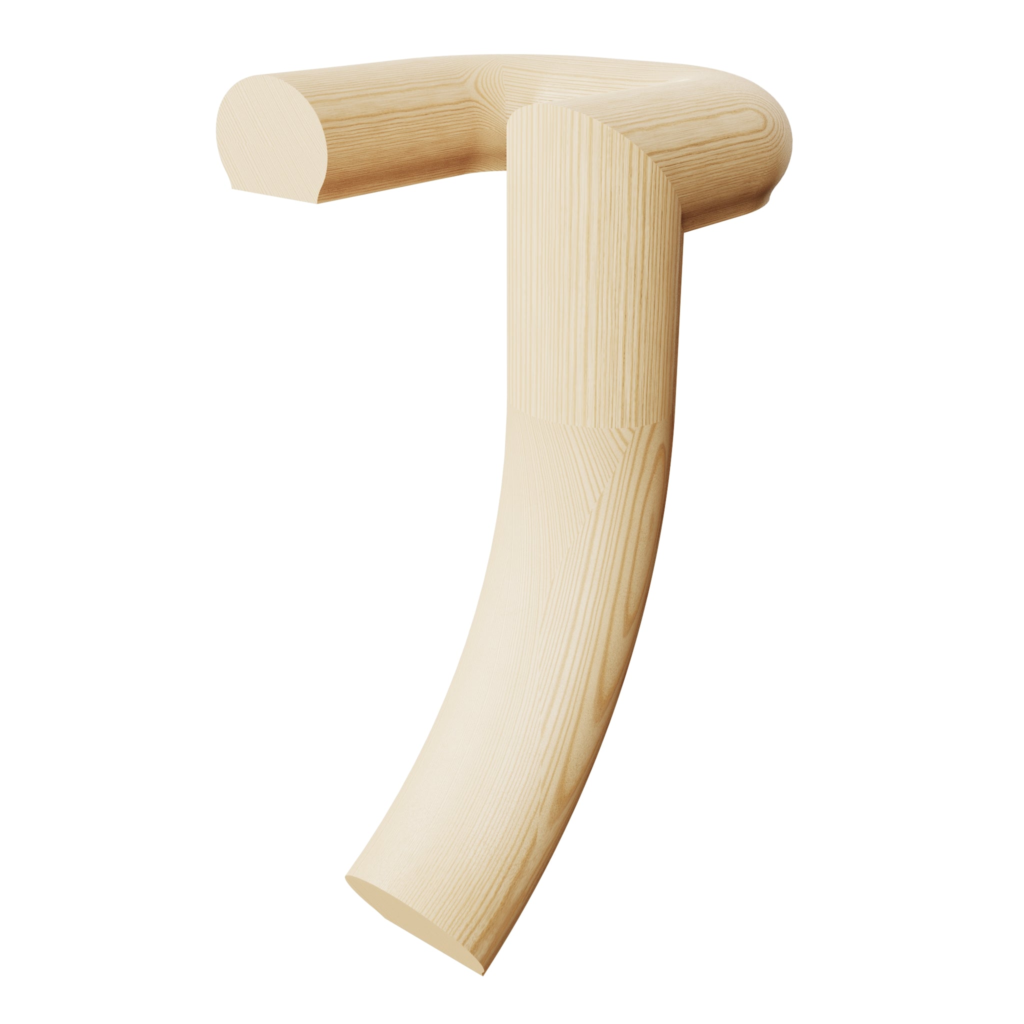 Fitting 5690 - Landing Return Riser No Cap (Left Hand) - JMP Wood