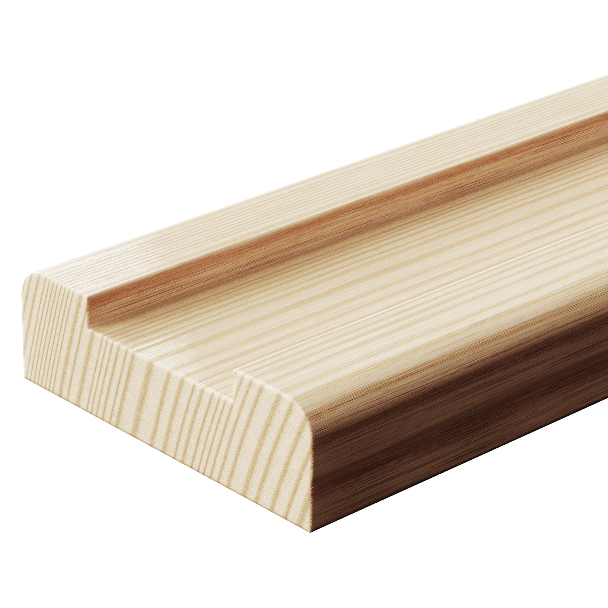 Shoe Rail 6000SR With Fillet (1-1/4" Plow) - JMP Wood