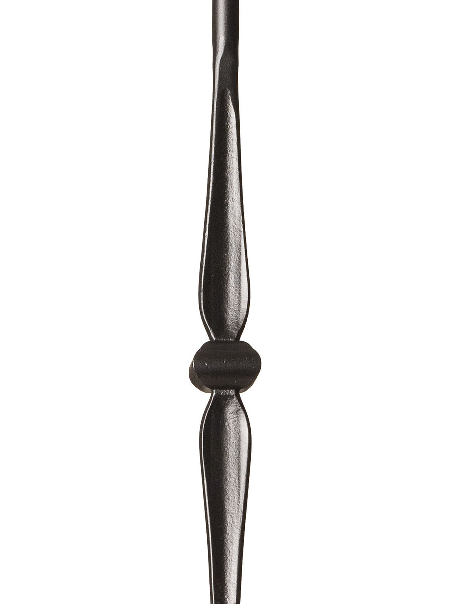 Iron Baluster 9070 - 9/16" Round - Double Knuckle Spoon - JMP Wood