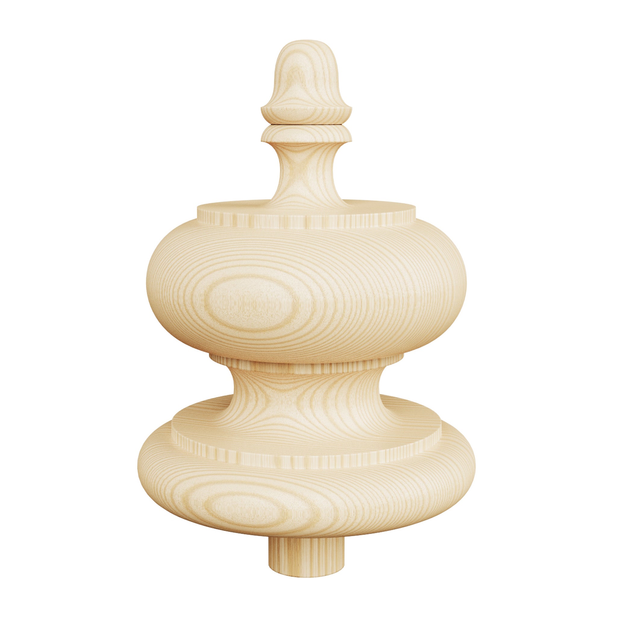 Staircase Finial Newel Post Cap FN-0105 - JMP Wood