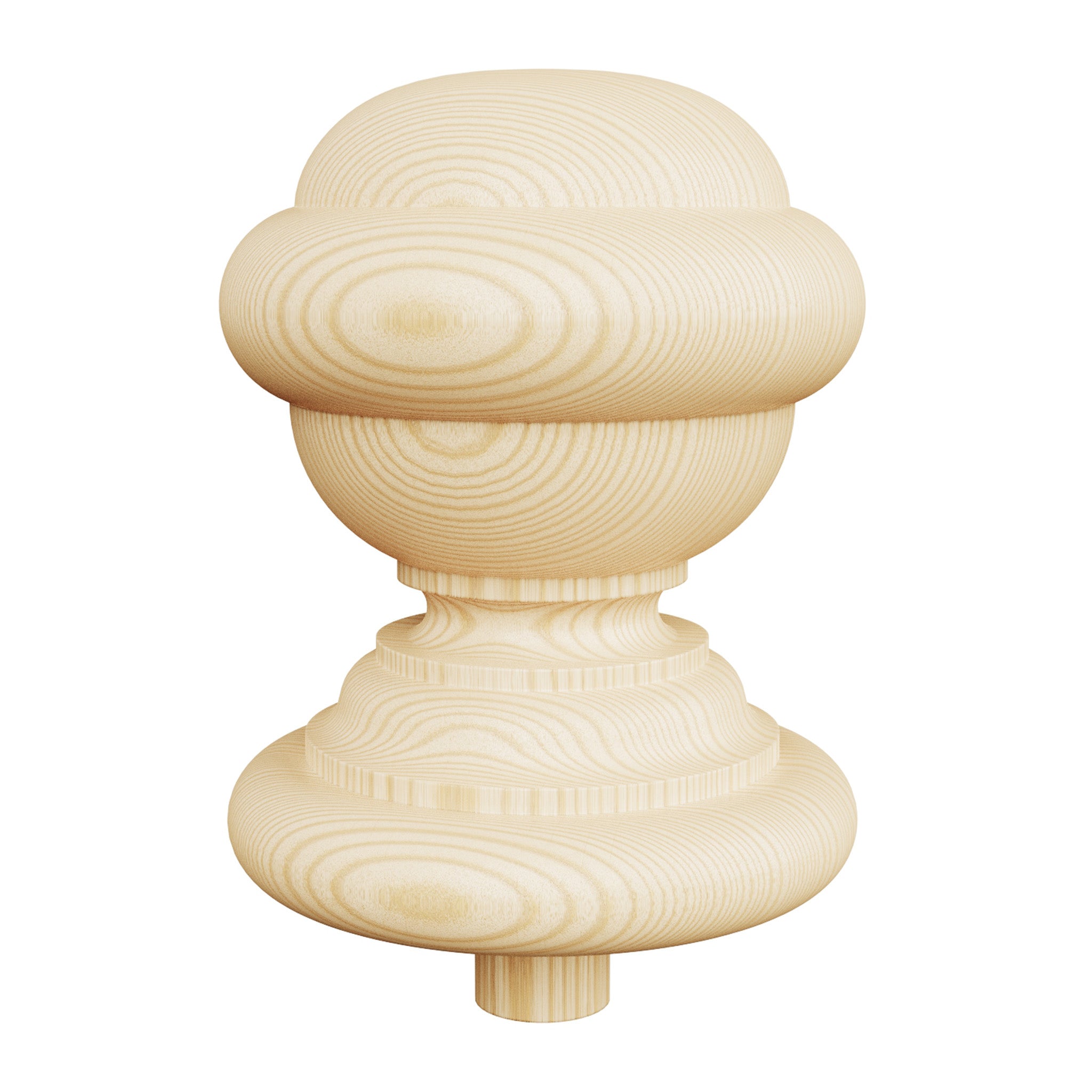 Staircase Finial Newel Post Cap FN-0105 - JMP Wood