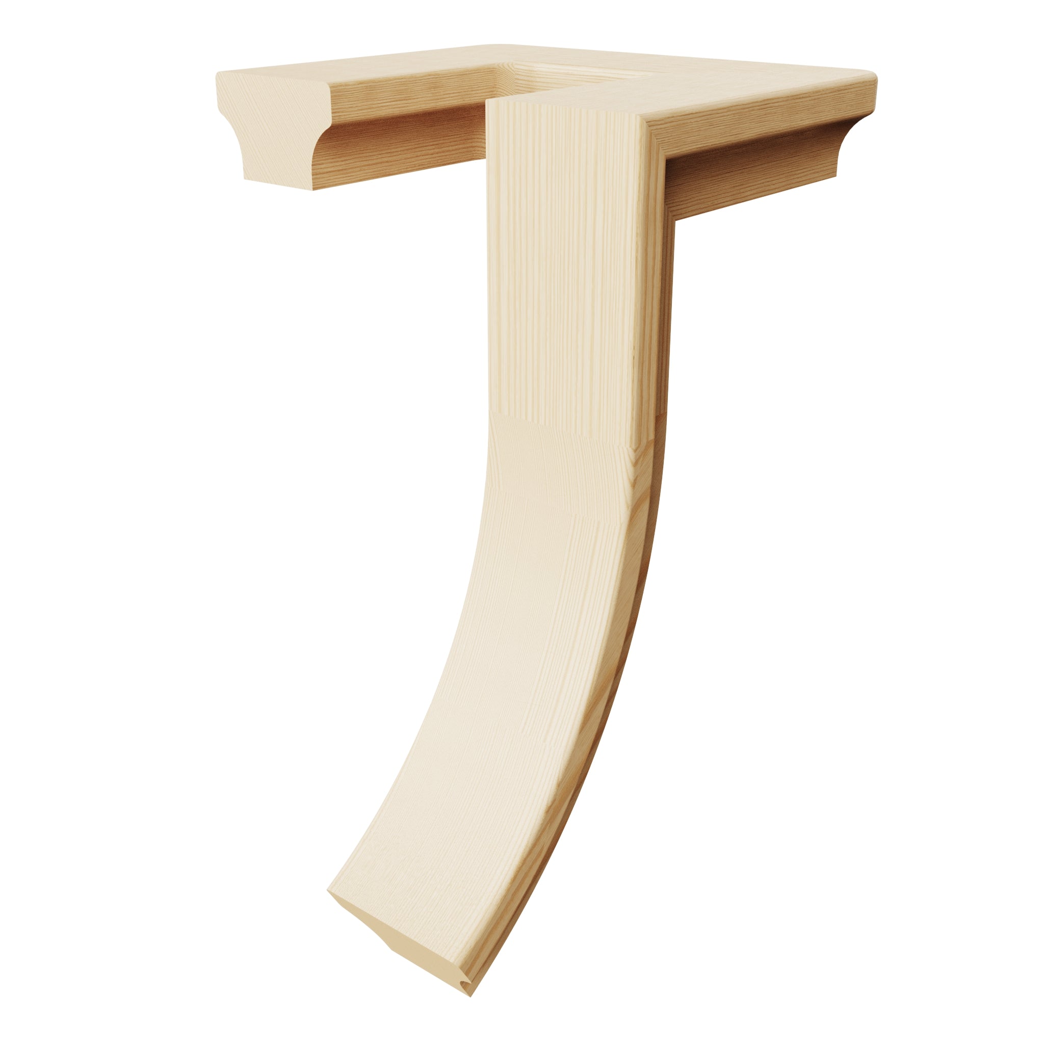 Fitting M8490 - Landing Return Riser No Cap (Left Hand) - JMP Wood