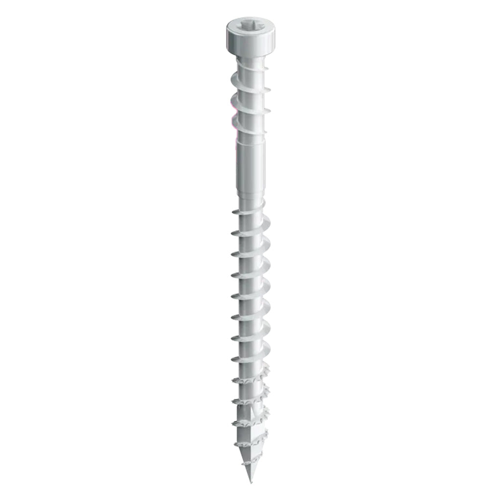 SPAX PowerTrim Double Reverse Thread Composite (PVC) Screws - Cylindri ...