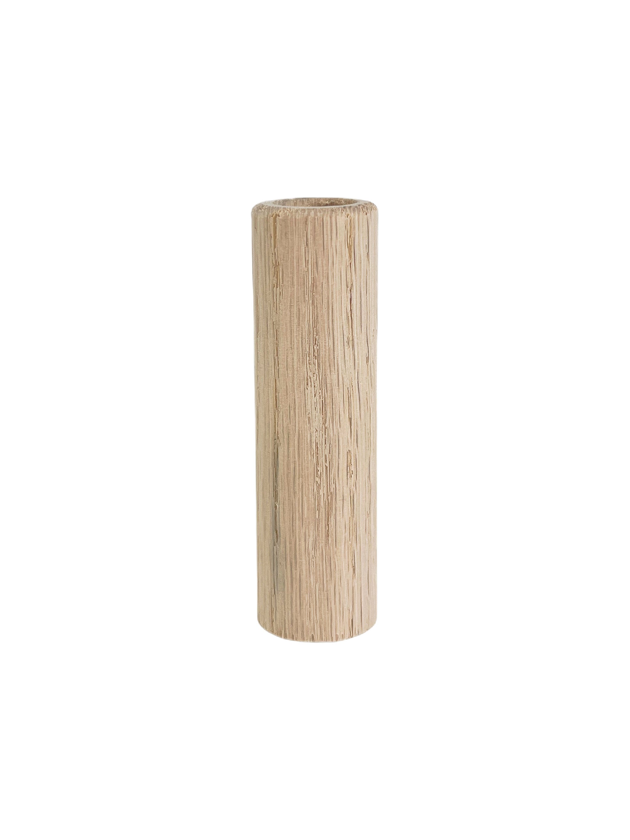 Round Wood Sleeve for 3/4" Round Iron Baluster - JMP Wood