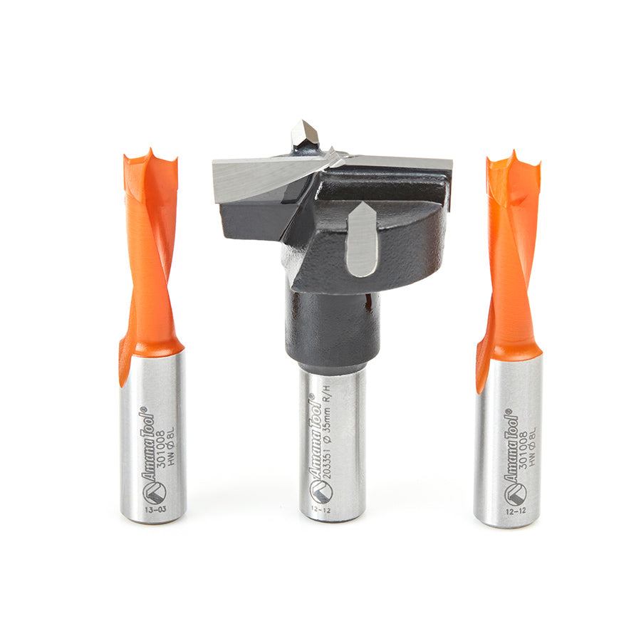 Amana Tool Boring Bit Sets - JMP Wood