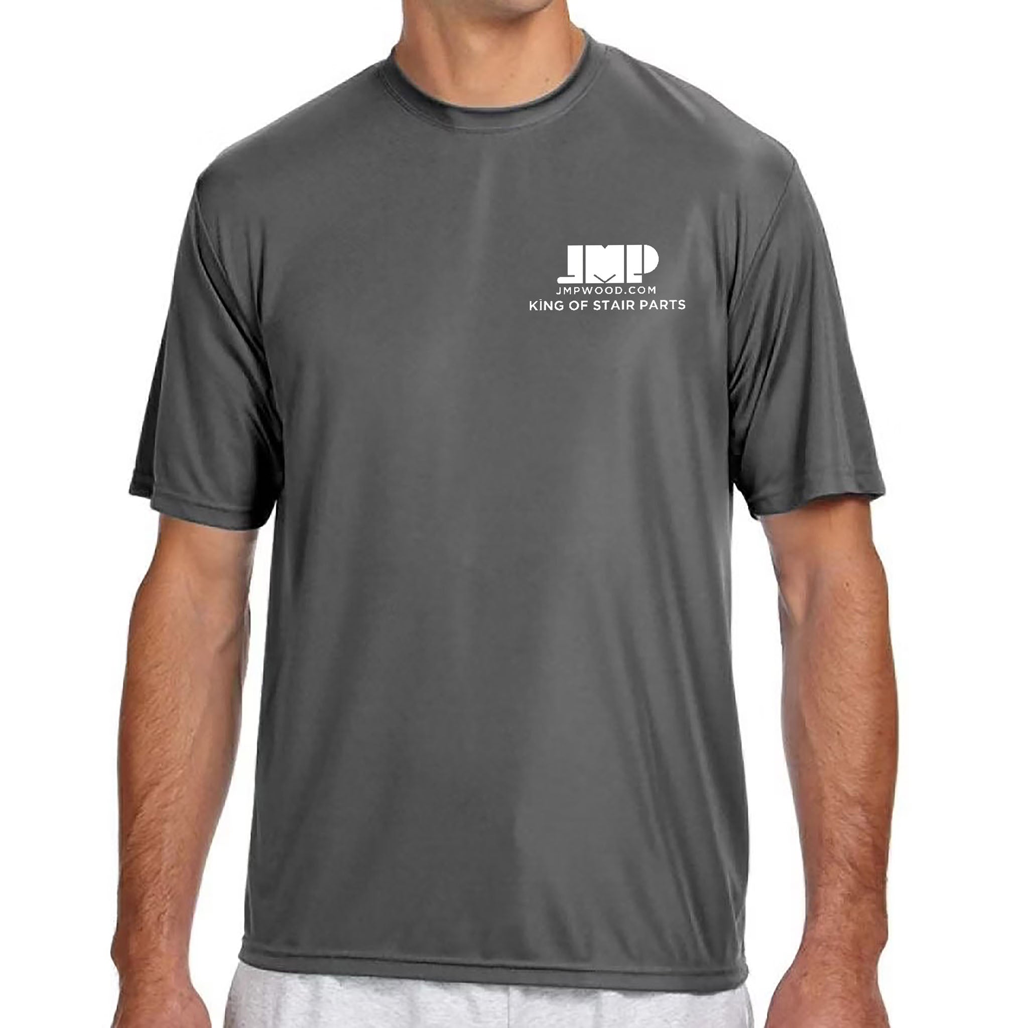 JMP Wood Moisture Wicking Polyester T-Shirt - JMP Wood