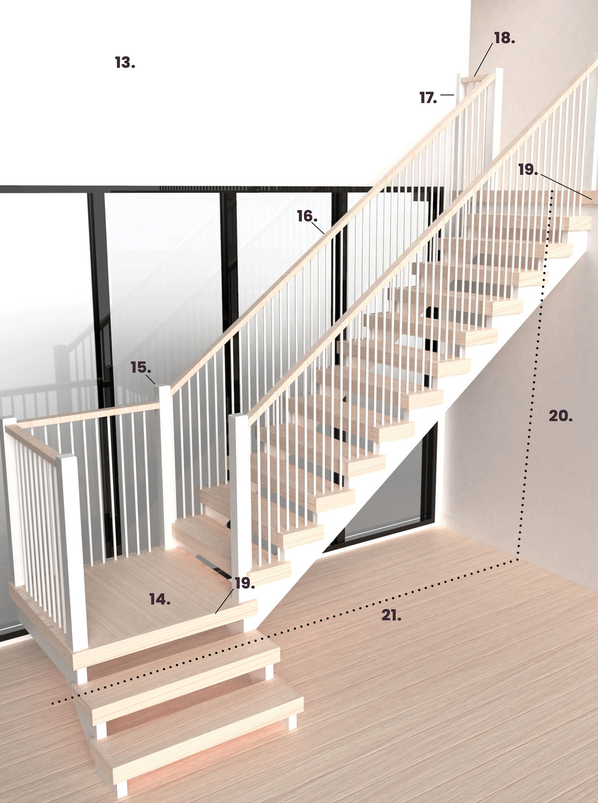 Stair Terminology Glossary - JMP Wood