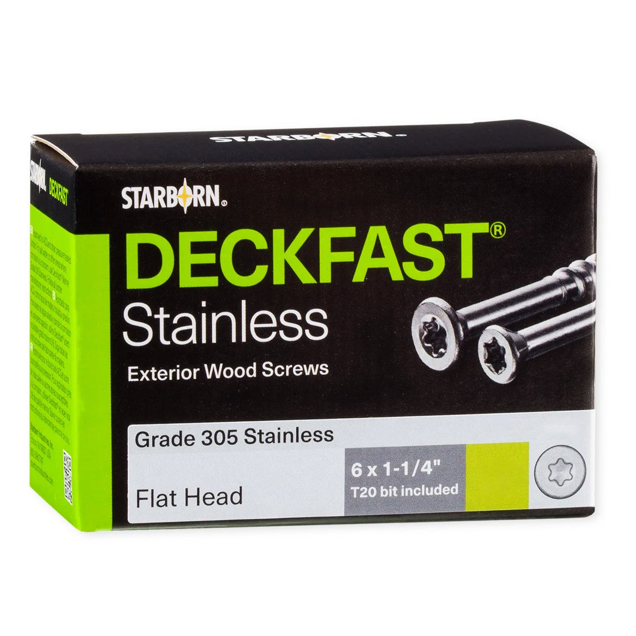 Starborn Deckfast Stainless 305 Exterior Wood Screws - JMP Wood