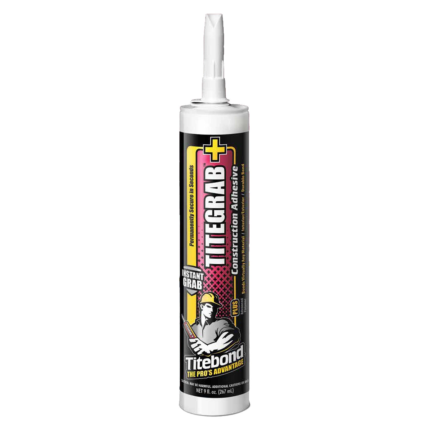 Titebond Titegrab Plus Construction Adhesive (9 fl. oz) - JMP Wood