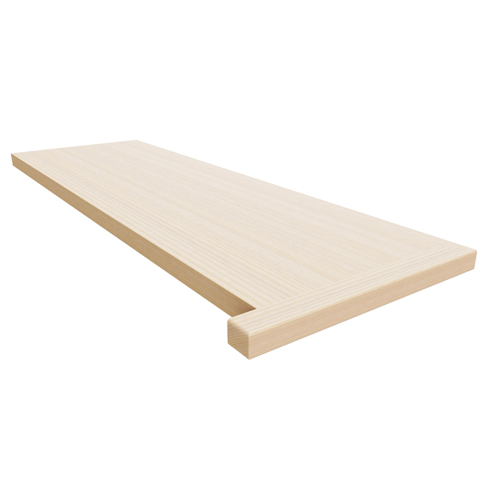 Tread 8070SQMTR-LH - Square Nosing Return Tread Left Hand Miter - JMP Wood