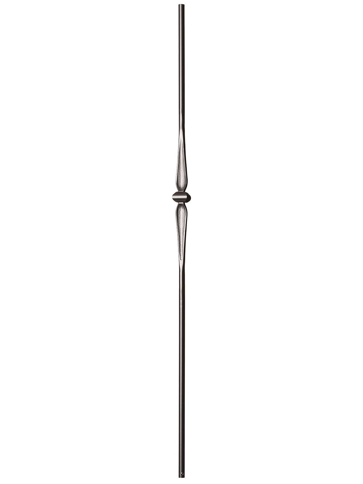 Iron Baluster 9069 - 9/16" Round - Knuckle Spoon - JMP Wood