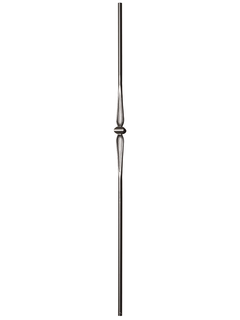 Iron Baluster 9069 - 9/16" Round - Knuckle Spoon - JMP Wood