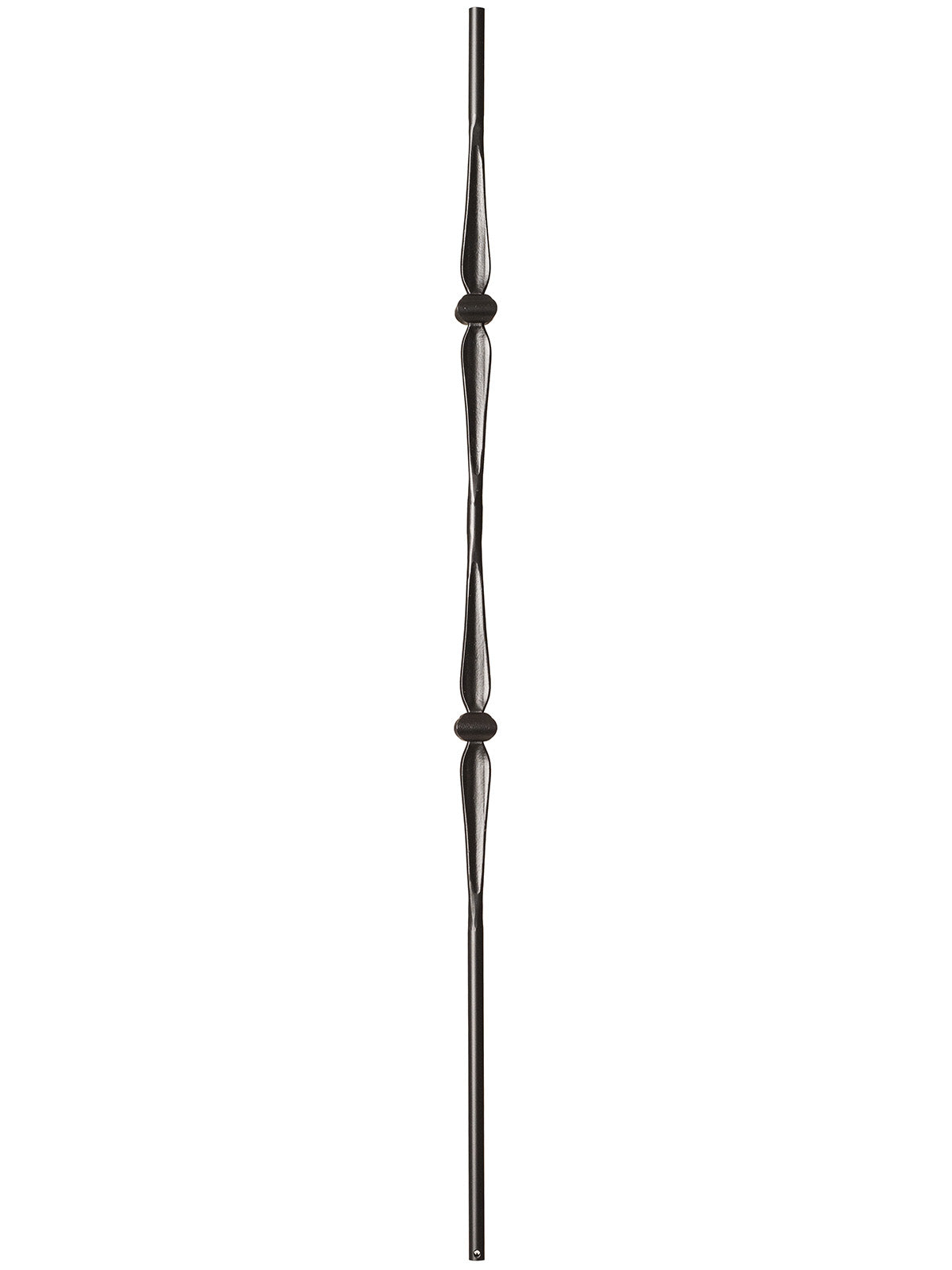 Iron Baluster 9070 - 9/16" Round - Double Knuckle Spoon - JMP Wood