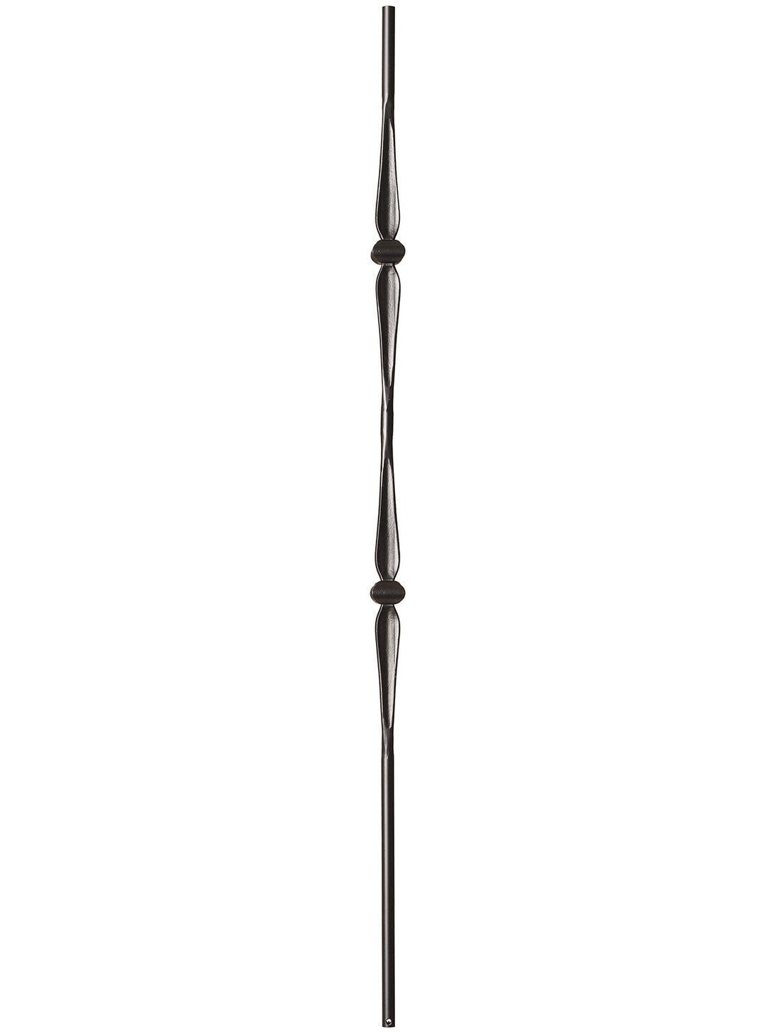 Iron Baluster 9070 - 9/16" Round - Double Knuckle Spoon - JMP Wood
