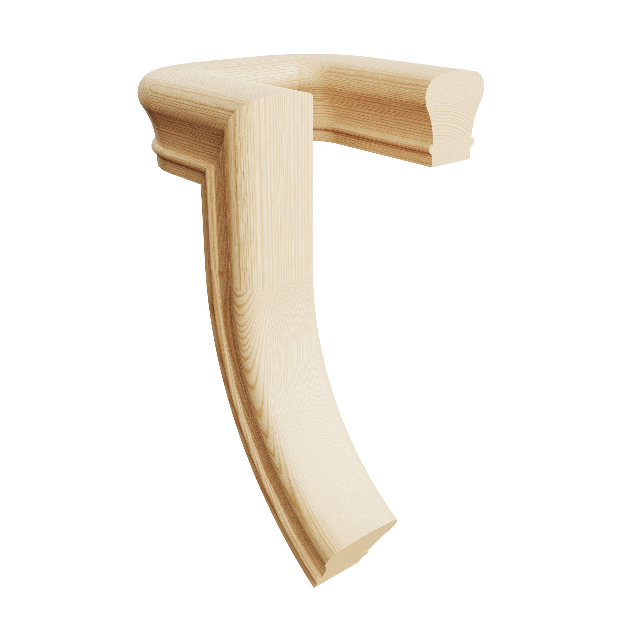 Fitting 95 - Landing Return Riser No Cap (Right Hand) - JMP Wood