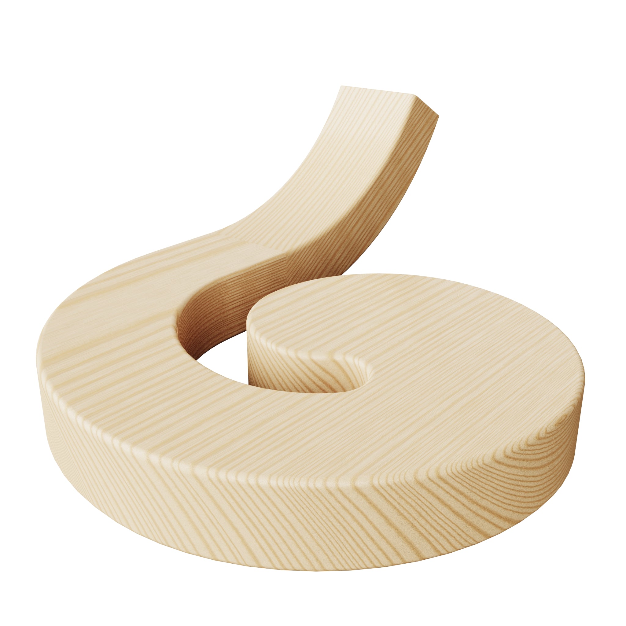 Fitting M0235 - Round Volute (Right Hand) - JMP Wood