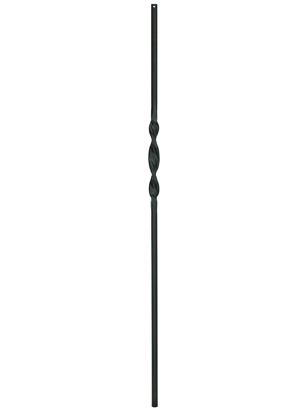 Iron Baluster 2GR06 - 5/8" Round - Single Ribbon - JMP Wood