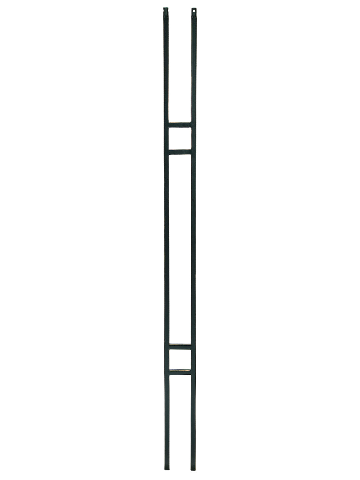 Iron Baluster T19 - 1/2" Square - Contemporary Craftsman Double Panel ...