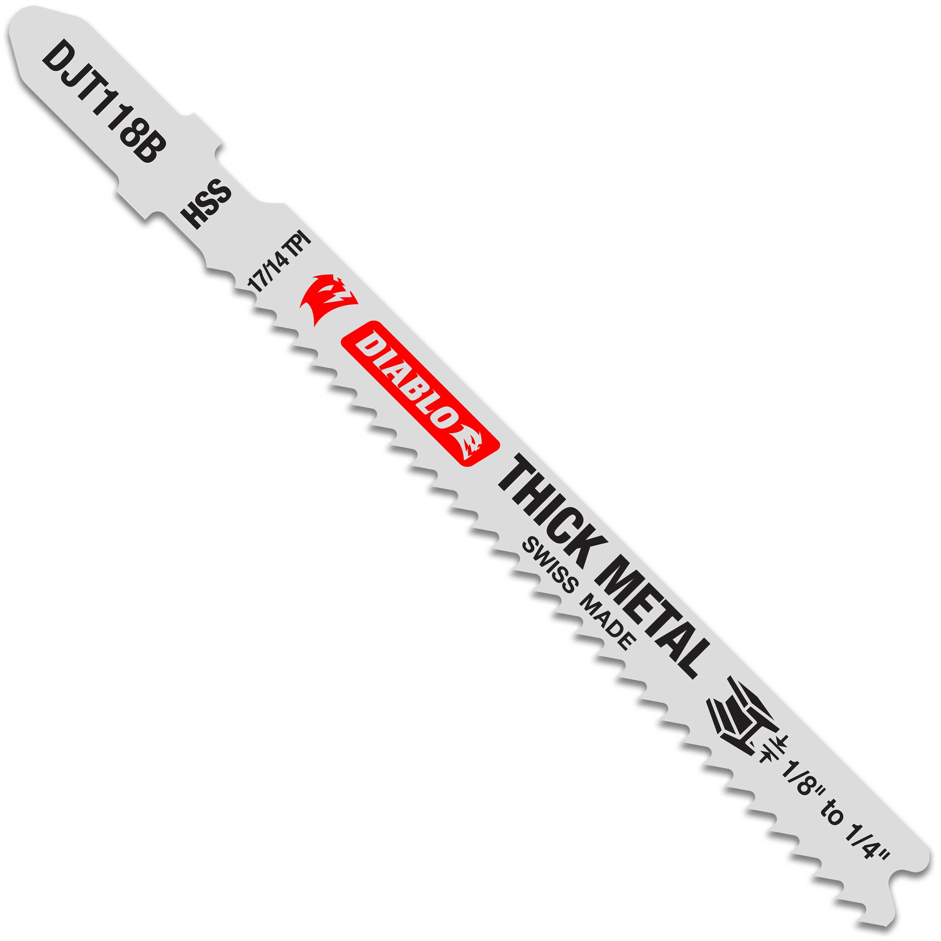 Diablo High Speed Steel T-Shank Jig Saw Blades for Thick Metal - JMP Wood