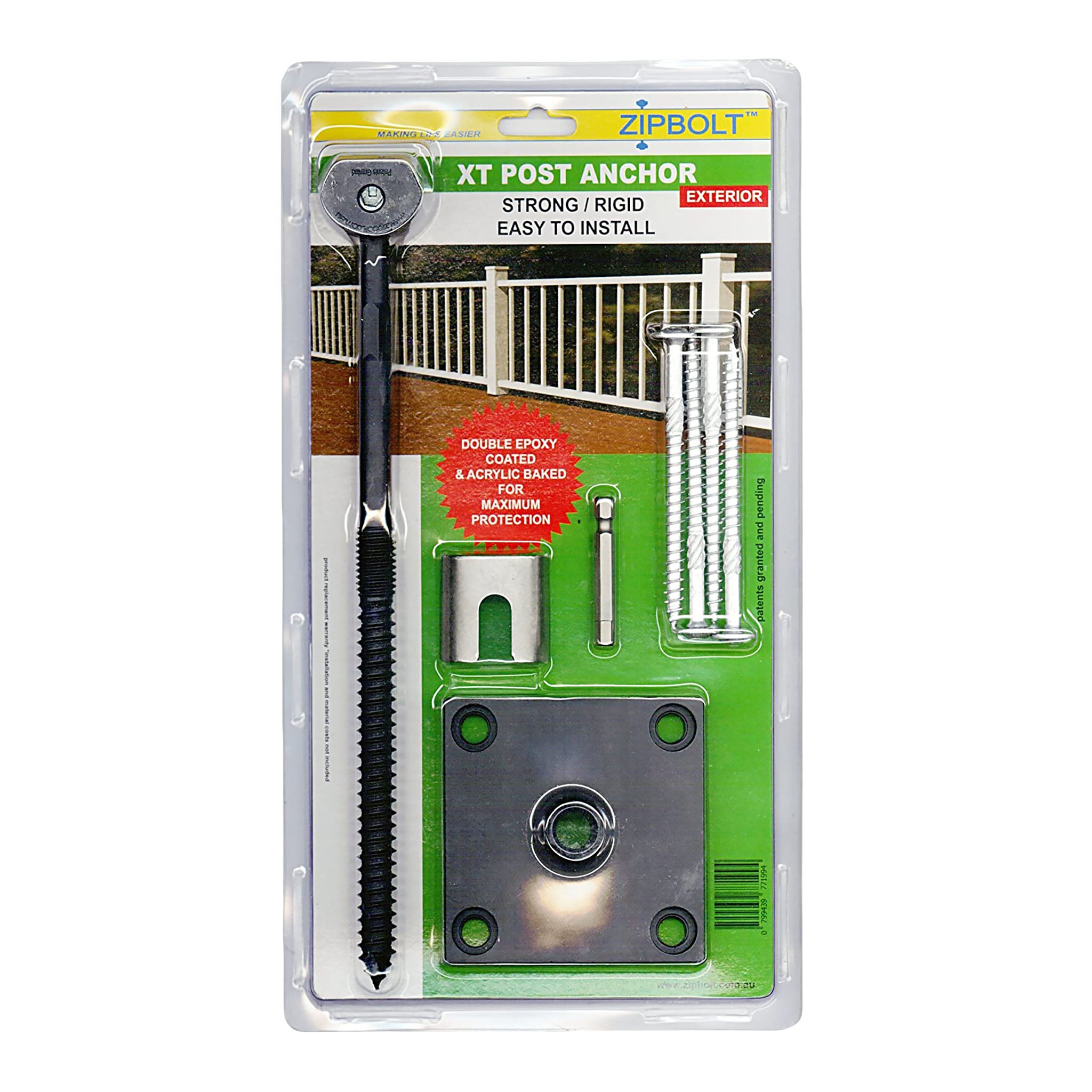 Zipbolt XT Exterior Post Anchor 17.800 - JMP Wood